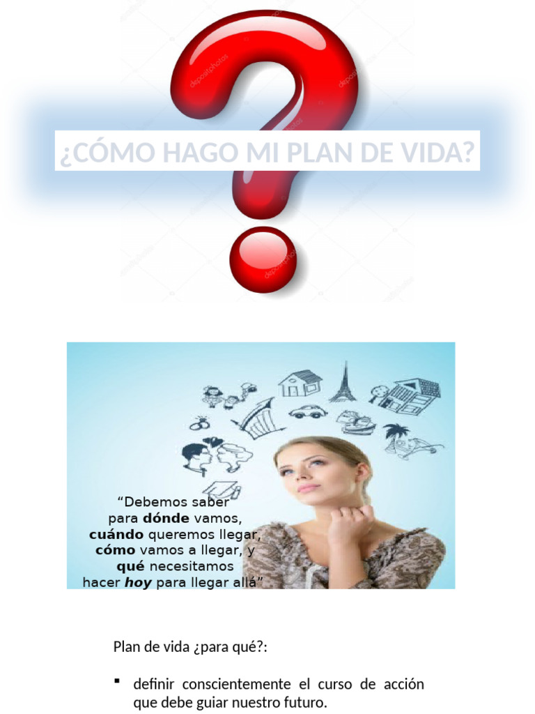 Plan de vida Visión y Misión | PDF | Objetivo