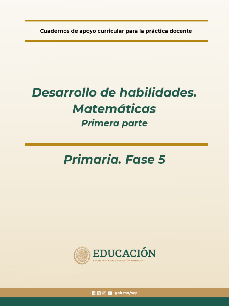 Desarrollo-de-habilidades-Matematicas-Fase-5-Parte-1 | PDF | Números | Decimal