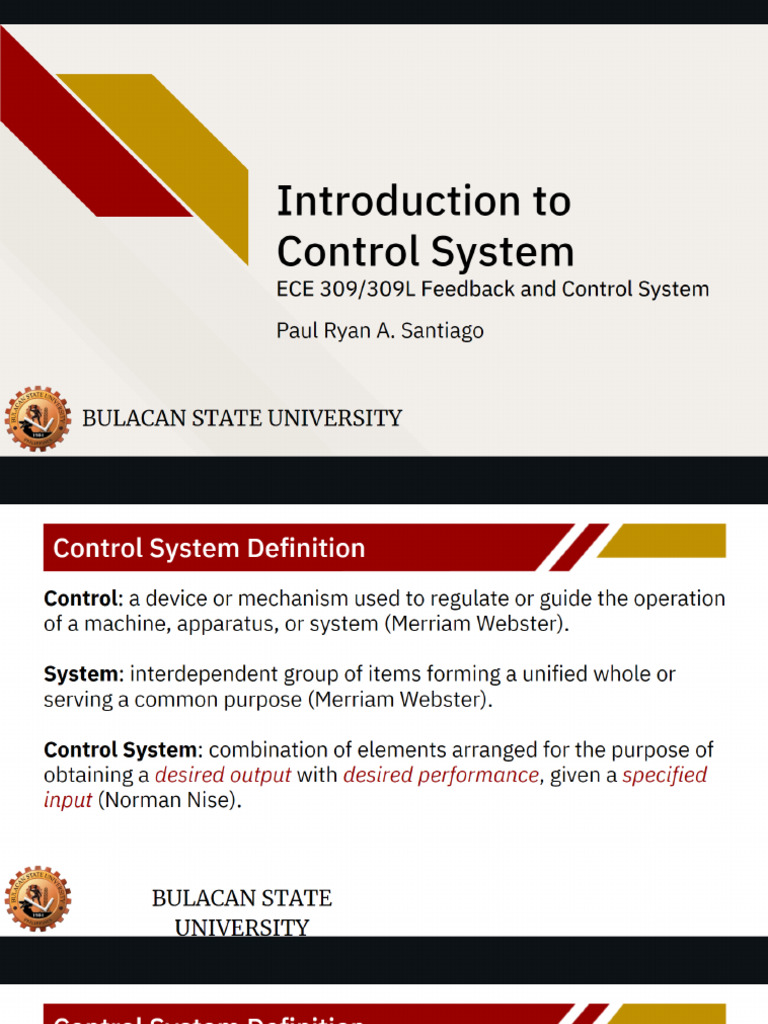 CONTROL-LESSON-1 | PDF