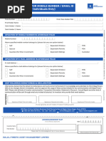 Updation of Contact Details & Family Declaration Form V1 | PDF