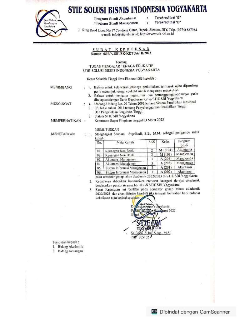 Daftar Nilai Akhir Akuntansi S1 | PDF