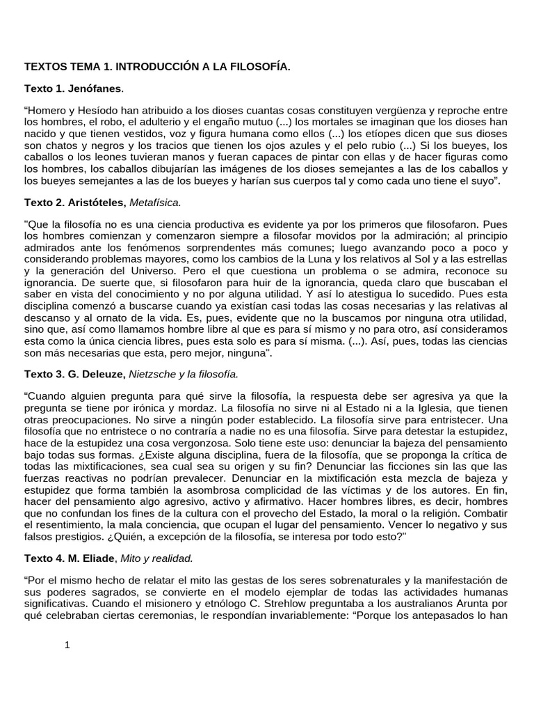 TEXTOS TEMA 1-1 | PDF | Iglesia Católica | Cristo (título)