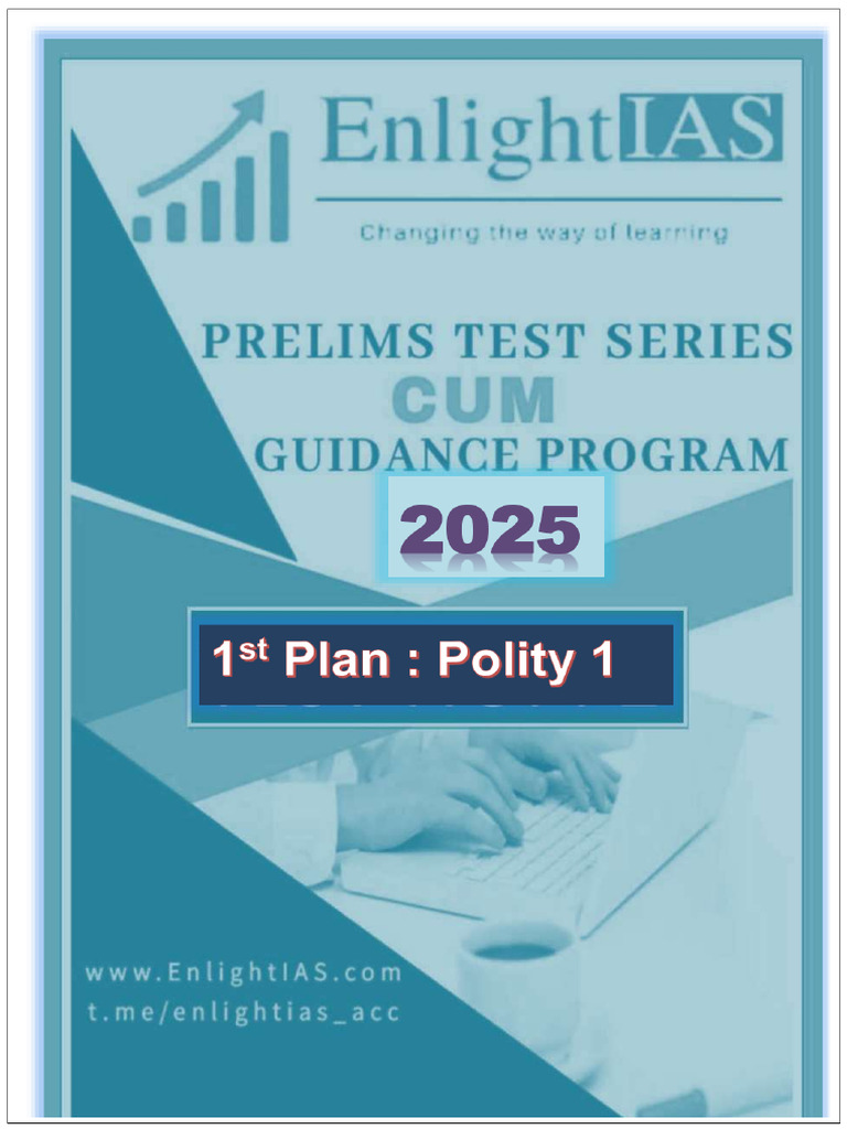 b4 - Polity - 1 - 1st Rev Plan - 2025 Questions | PDF