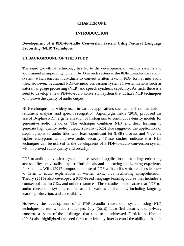 CHAPTER ONE-TWO | PDF | Speech Synthesis | Machine Learning