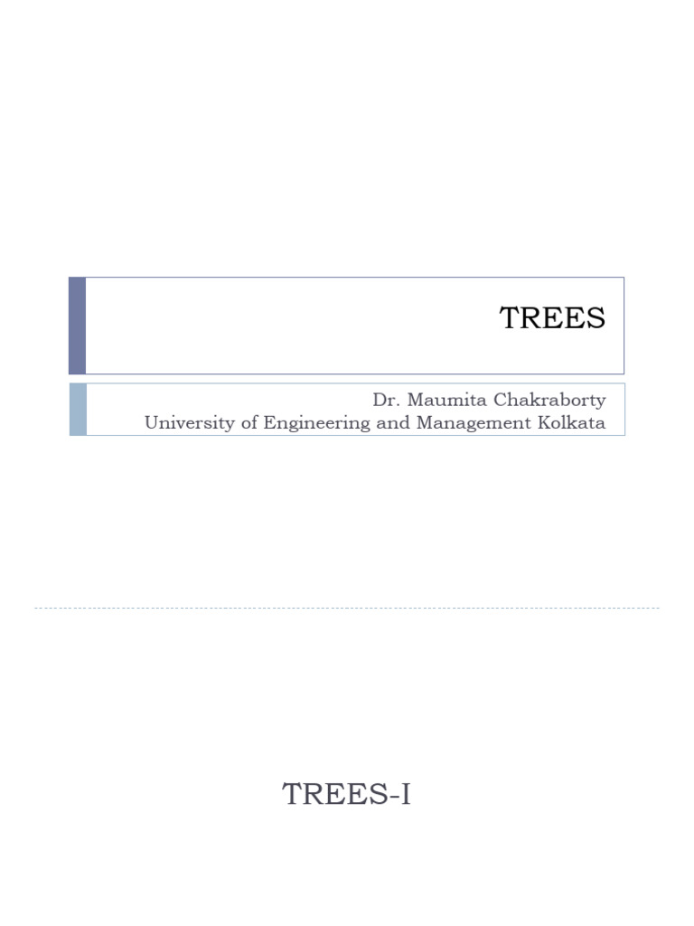 TREES_MCH | PDF | Algorithms And Data Structures | Computer Programming
