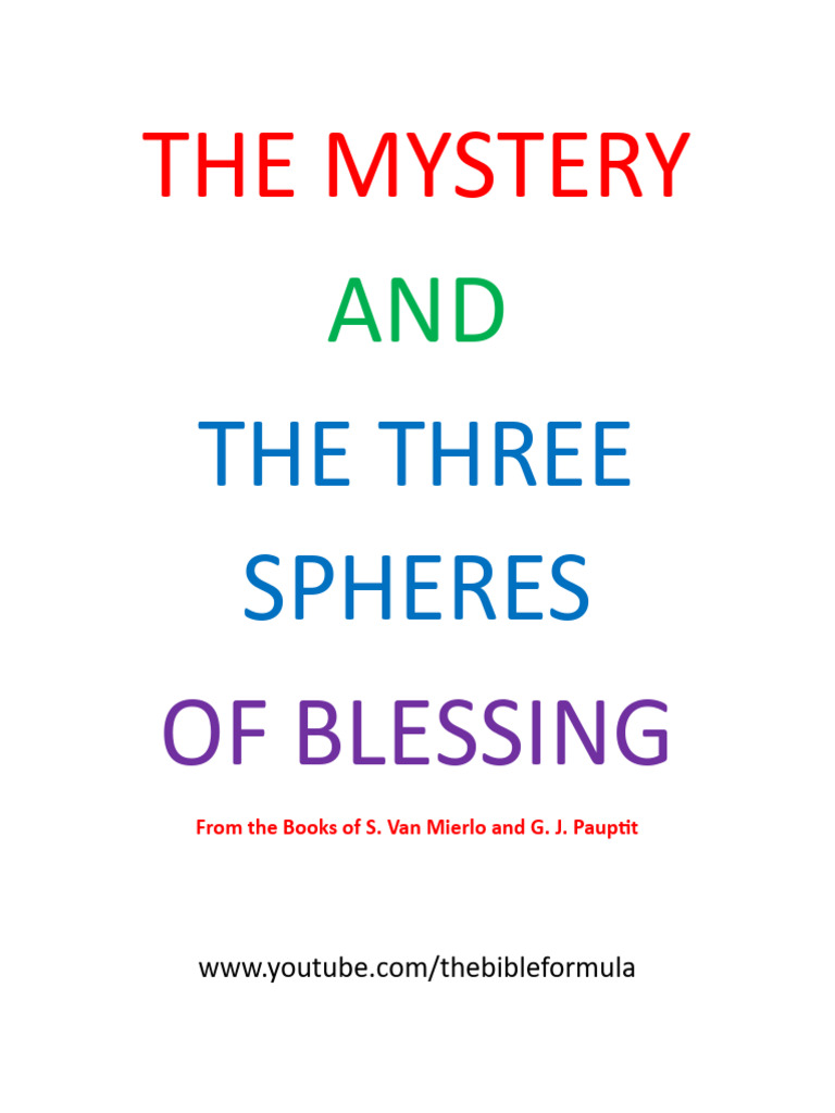 Threefold Blessing Explained | PDF