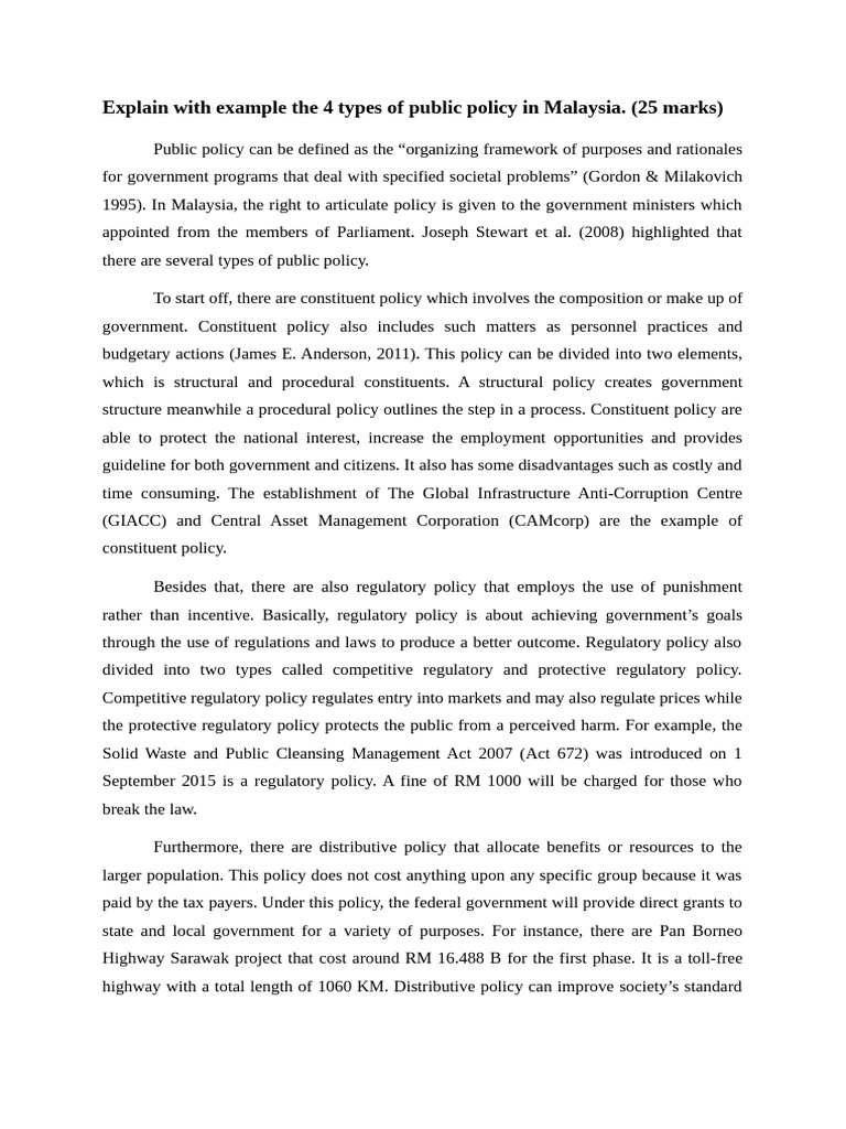 Tutorial Week 5 Pad 104 | PDF | Policy | Redistribution Of Income And Wealth