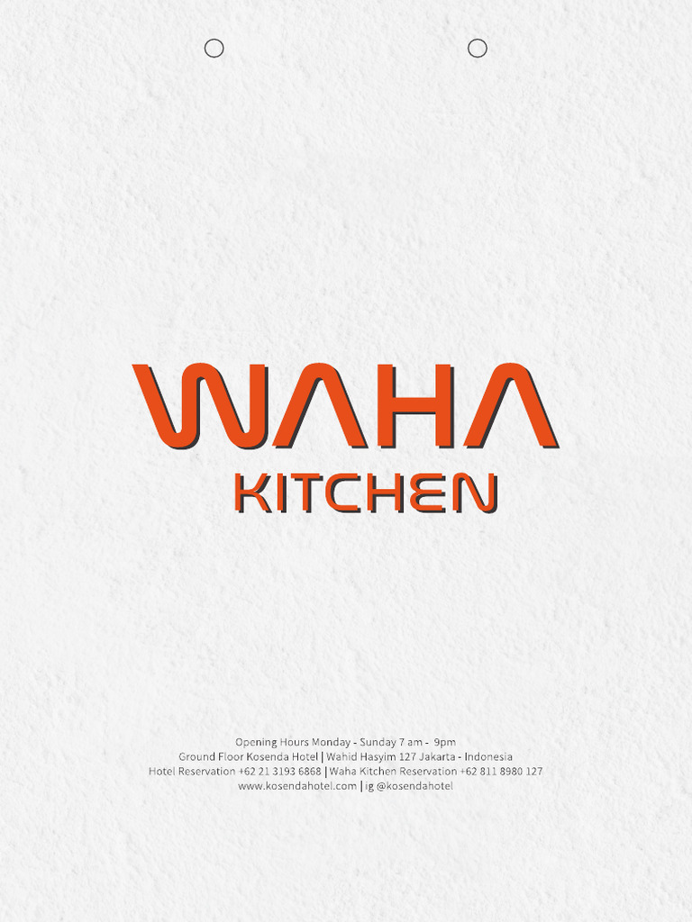 Final Waha Menu Agustus 2023 Version 04 | PDF