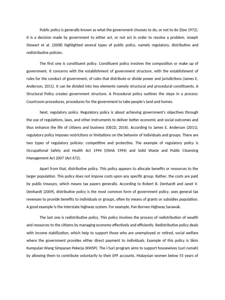 TUTORIAL WEEK 5 | PDF | Policy | Redistribution Of Income And Wealth