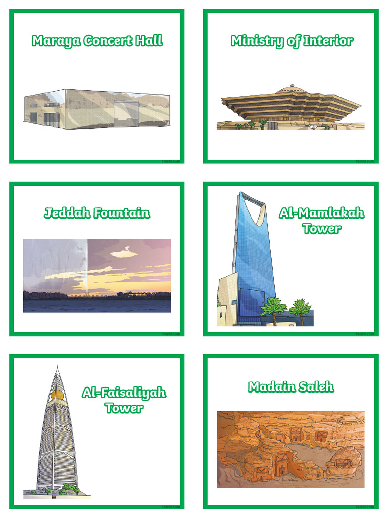 Saudi-Landmark-Cards Ver 2 | PDF