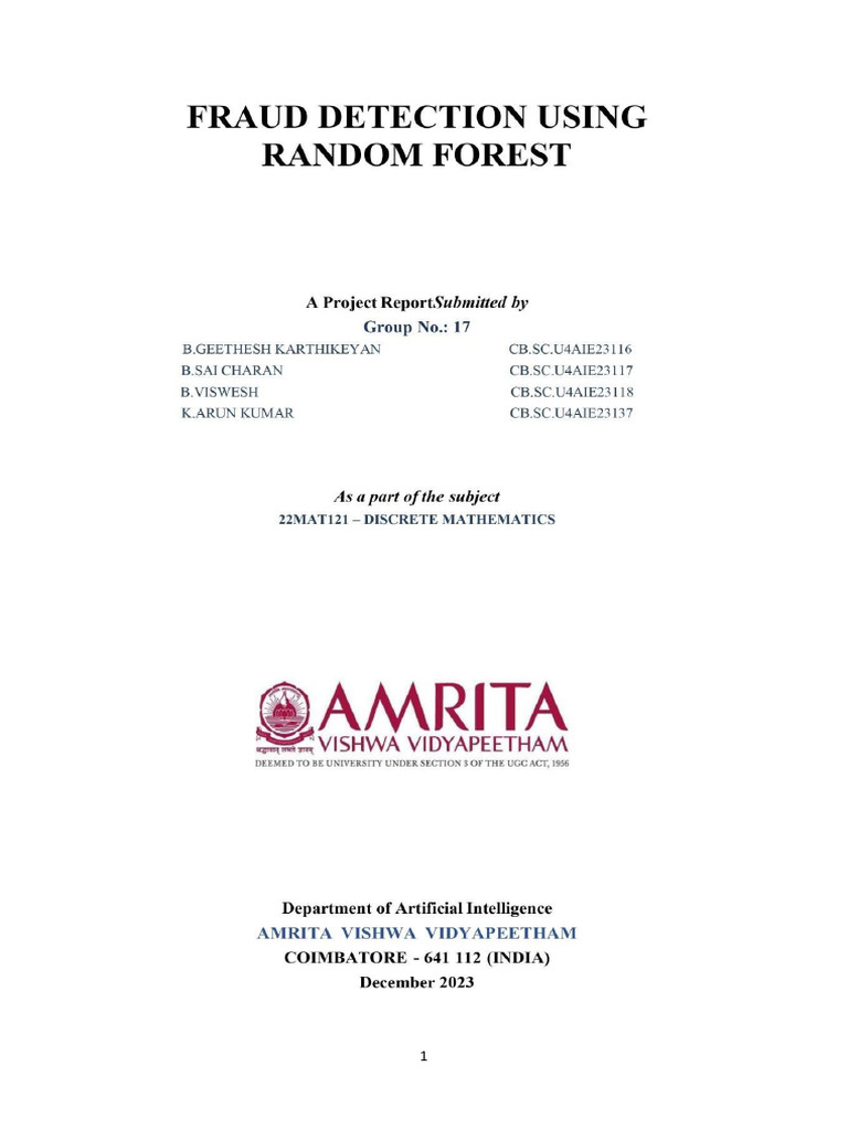 B17 Discrete Report Pdf Machine Learning Accuracy And Precision
