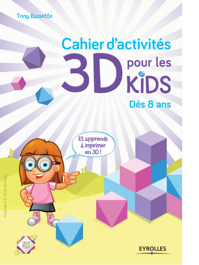 Cahier Dactivites 3D Pour Les Kids | PDF