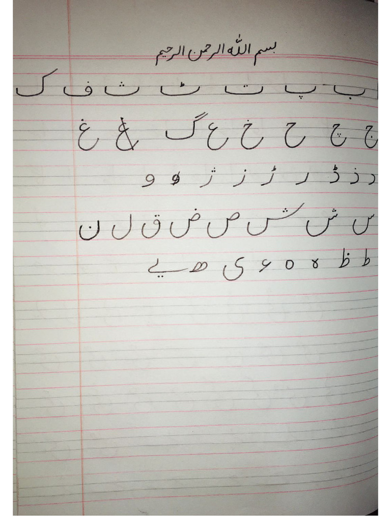 Urdu Writing | PDF