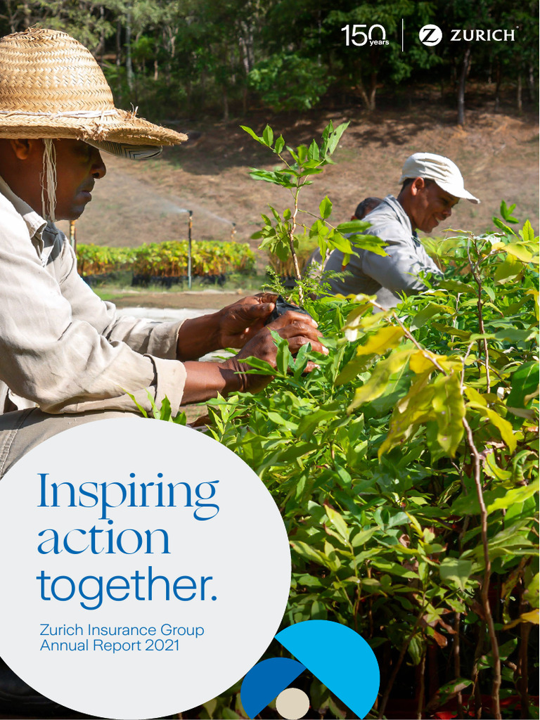 Zurich Insurance Group Annual Report 2021 | PDF | Insurance | Investing