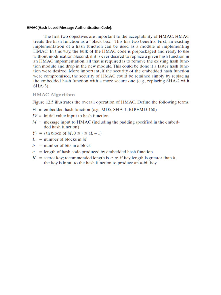 Ccs Unit 4 Part 3 HMAC and CMAC | PDF