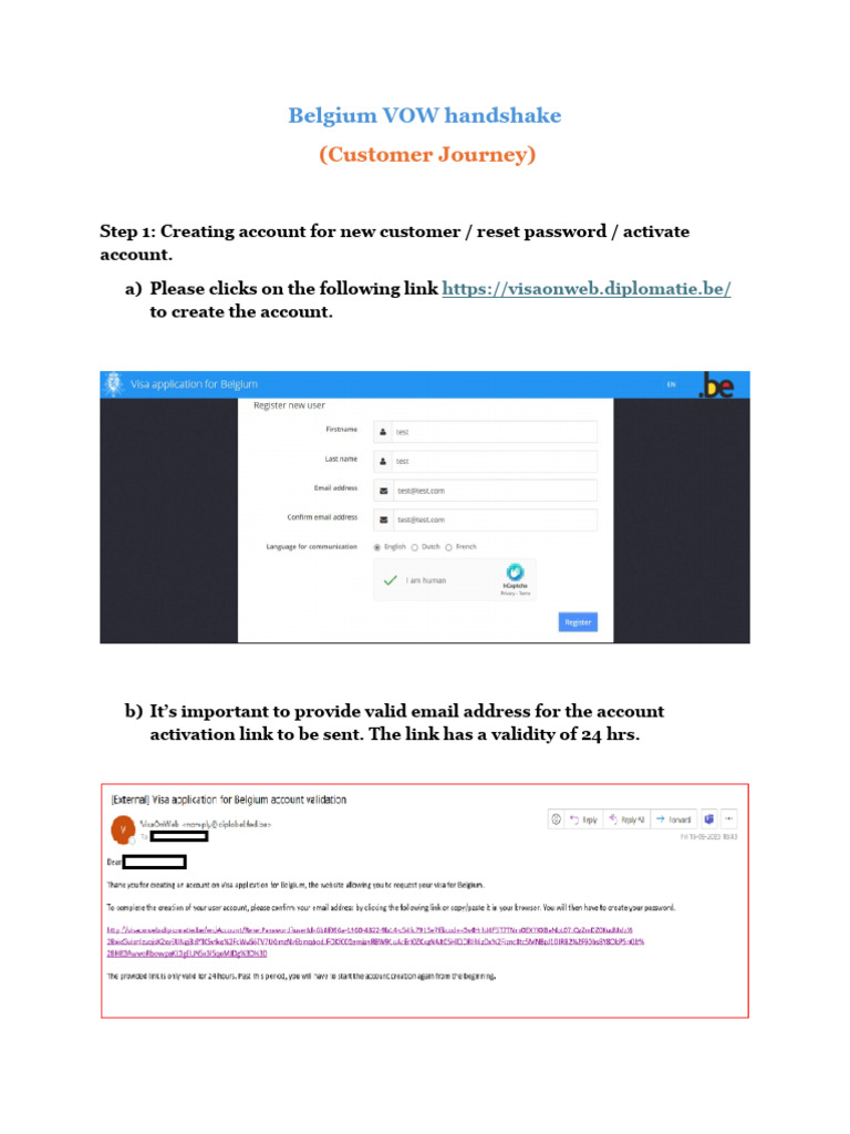 Belgium_VOW_integration | PDF | Password | Computing