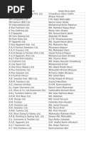 Member Directory - BGBA 16 | PDF | Bangladesh | Dhaka