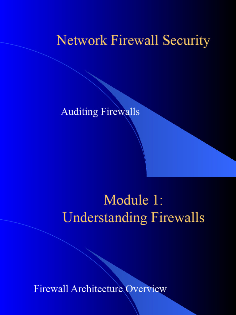 F IREWALL | PDF | Firewall (Computing) | File Transfer Protocol