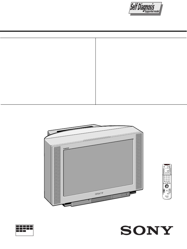Kv-28fx60e Kv-32fx60e Ae5 | PDF | Ac Power Plugs And Sockets ...