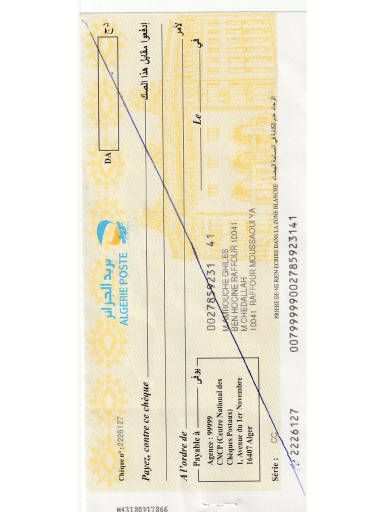 Chèque Barré | PDF