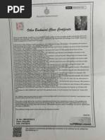 UPSC OBC Caste Certificate Formate 2025 | PDF | Empowerment ...