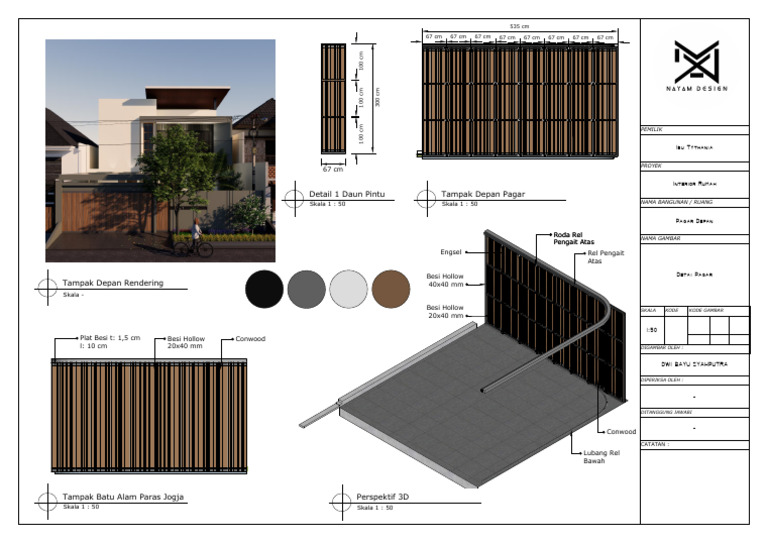 Gambar Pagar Depan | PDF