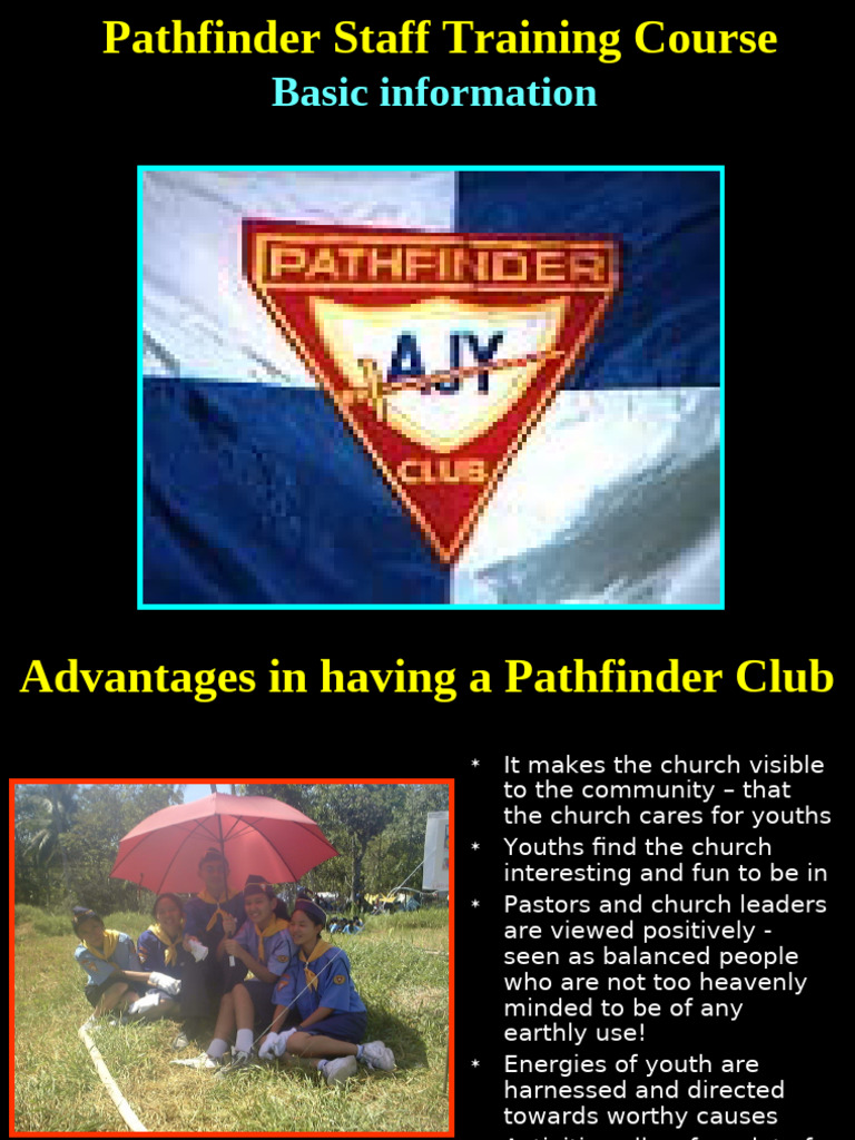 Pathfinder Club Training Guide | PDF | Jesus | Christian Movements