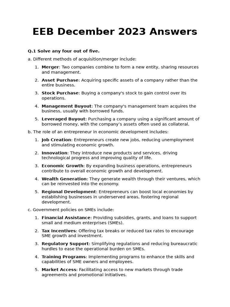 Yogiraj EEB December 2023 Answers | PDF | E Commerce | Marketing Strategy