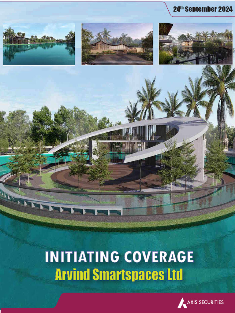 Arvind Smartspaces LTD Initiating Coverage 4092024 | PDF | Brand | Valuation (Finance)