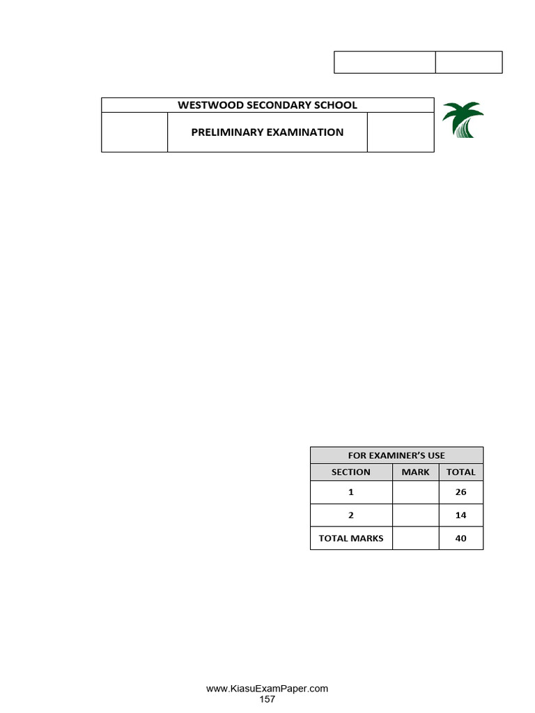 2023 Sec 4 Pure Biology PRACTICAL - 3s | PDF
