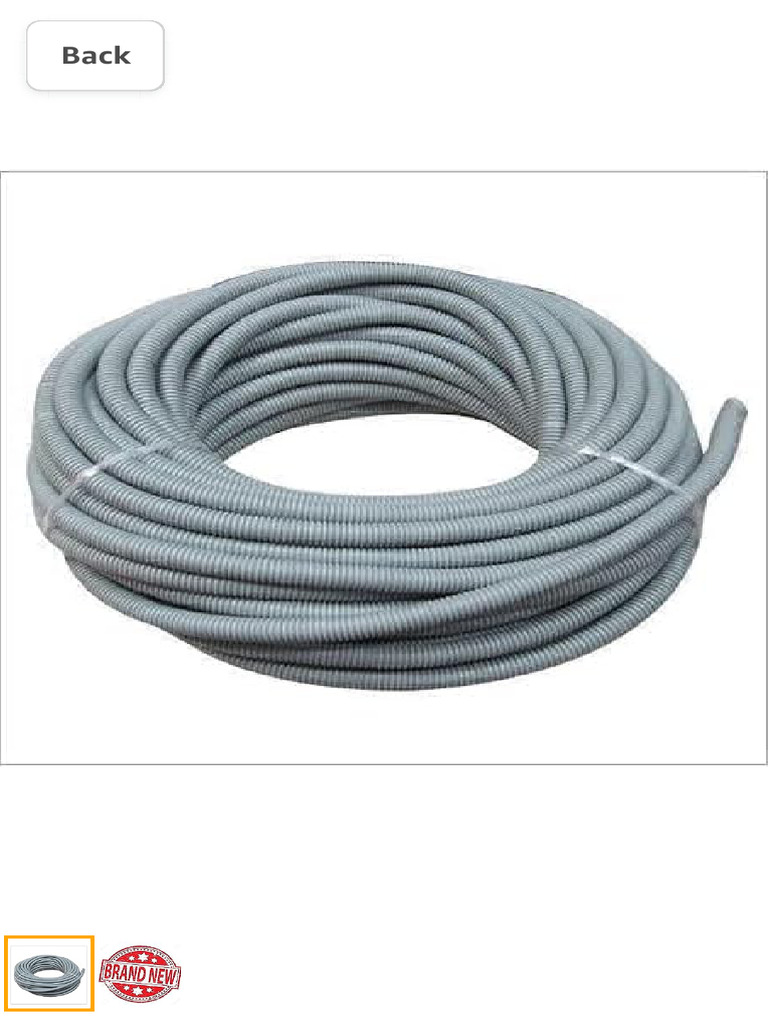 STARTRACK™ Flexible 20 MM Electric Wire Cover PVC Conduit Corrugated ...