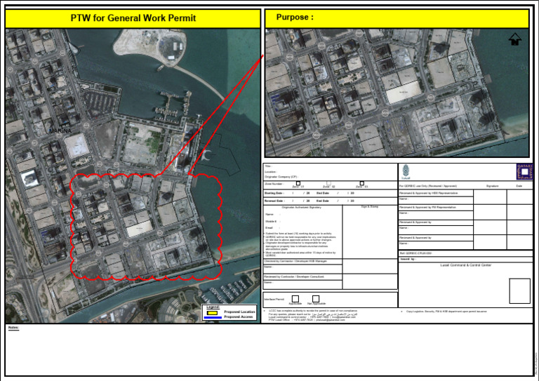 PTW For General Work Permit (Rev-12) 25-Sep-2024 | PDF