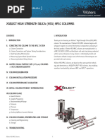 HPLC Column: Instructions | PDF | High Performance Liquid ...