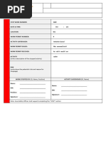 21 Stop Work Order Form. | PDF | Technology & Engineering