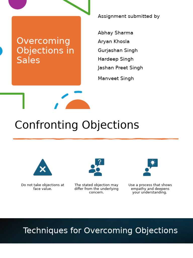 Effective Techniques for Sales Objections | PDF | Sales | Empathy