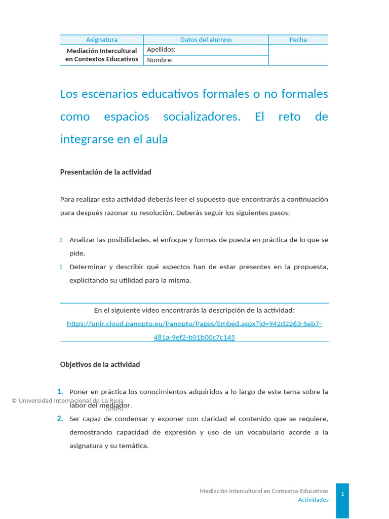 Inclusiva8 Act2-2 | PDF | Mediación