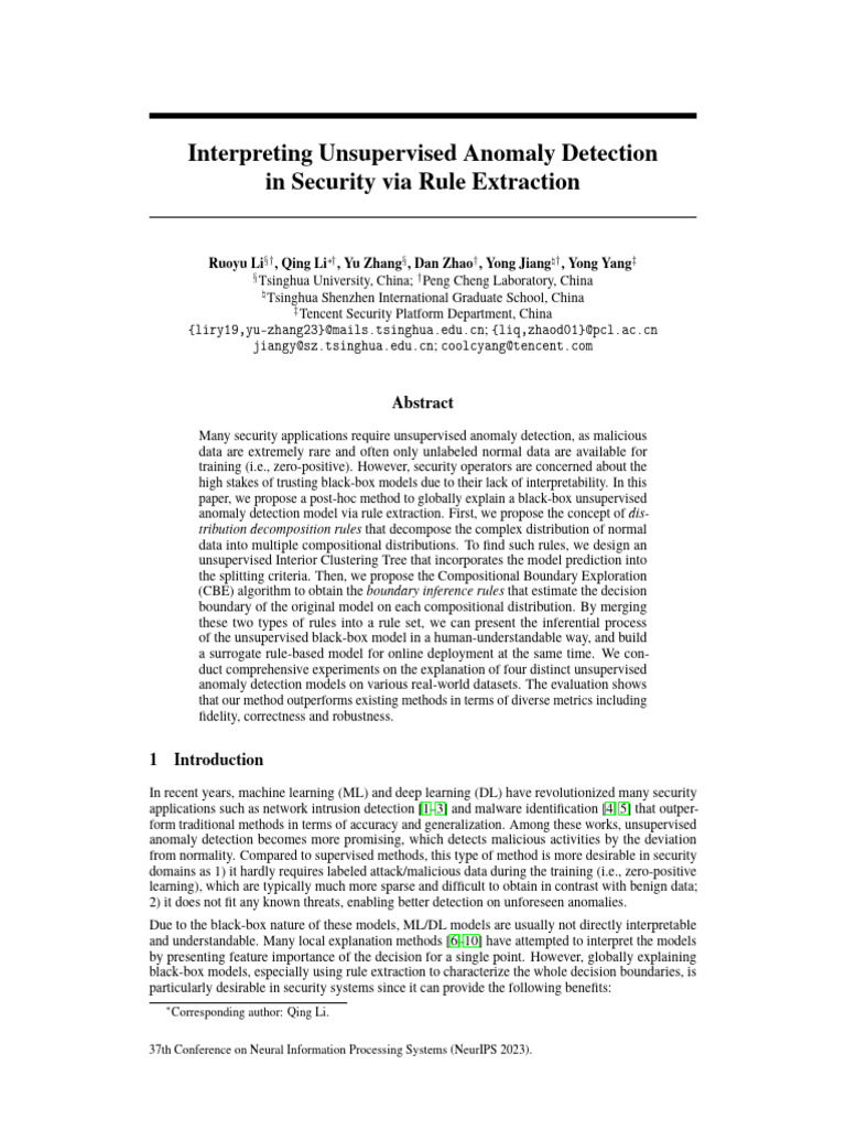 23 - NeurIPS - Interpreting Unsupervised Anomaly Detection in Security ...