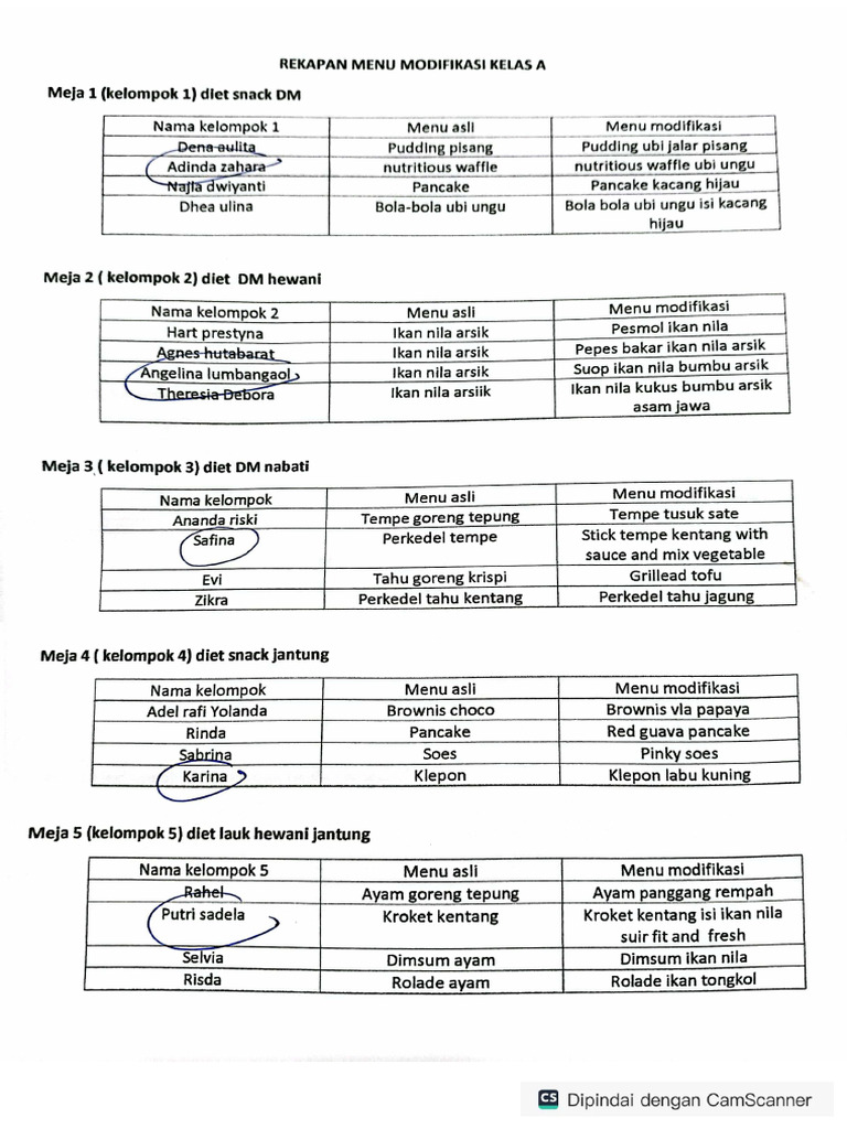 Menu Modifikasi Praktek Spmi | PDF