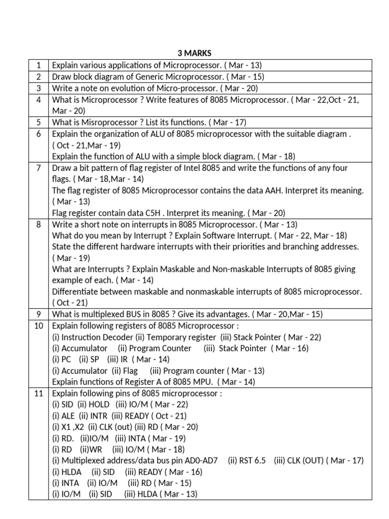CS II - Chapter 1 Questions | PDF | Computer Engineering | Central Processing Unit