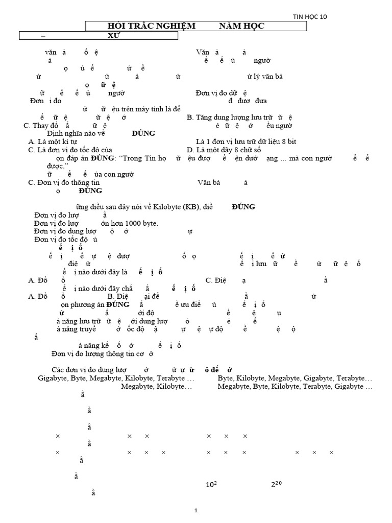 K10 GHK1 2024-2025 HS | PDF