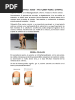 Pruebas de Galeazzi-Ellis y Signo de Adam | PDF | Salud y bienestar