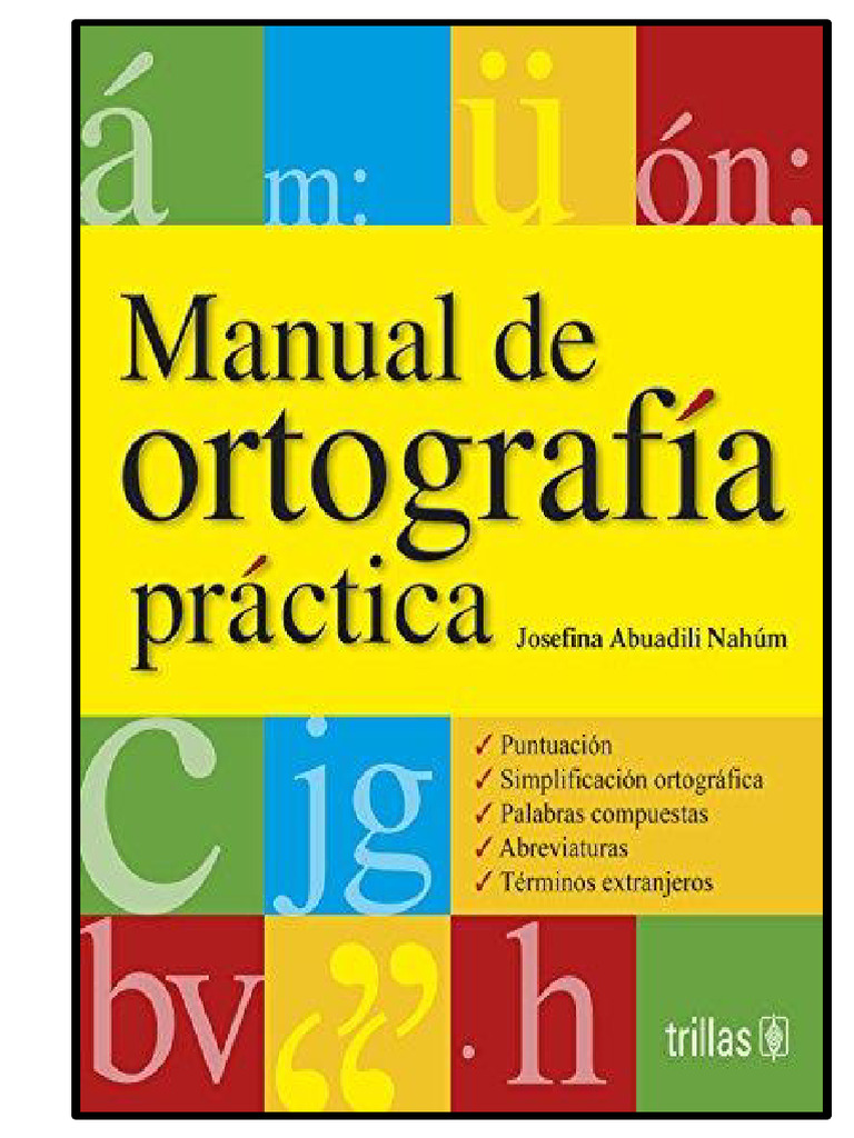 12 Manual de Ortografia Practica | PDF