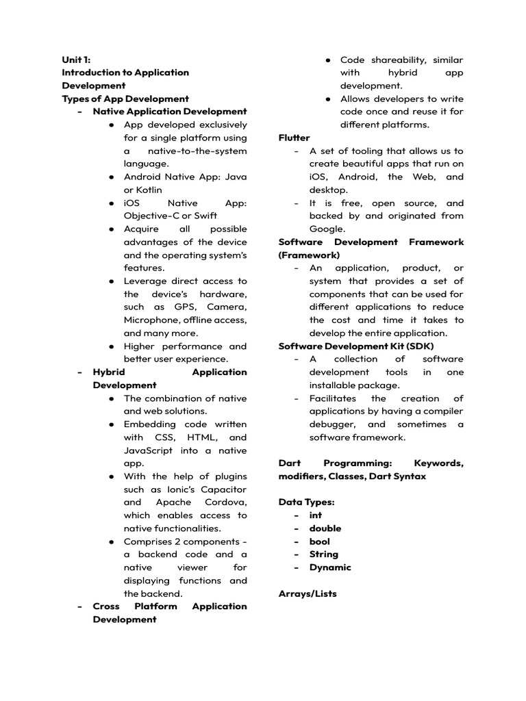 Applications Development and Emerging Technologies Midterm Reviewer ...