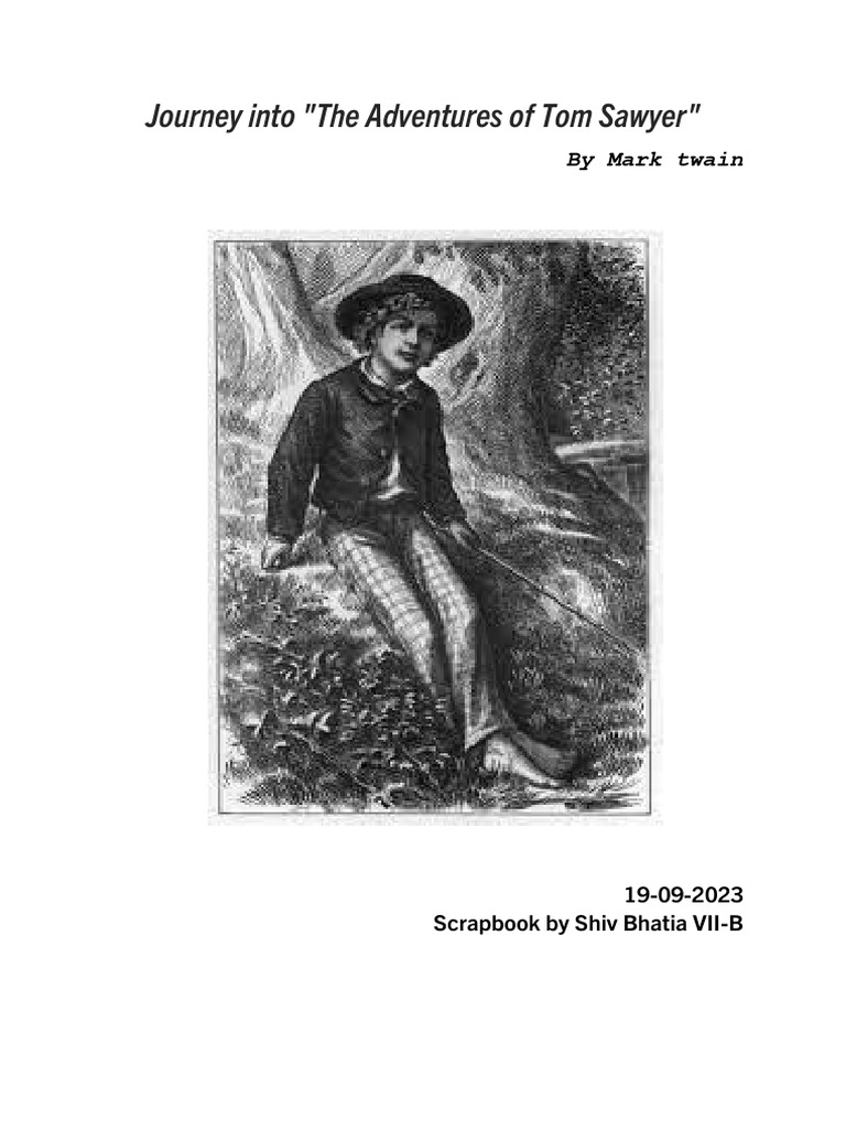 Journey into The Adventures of Tom Sawyer | PDF | Huckleberry Finn ...
