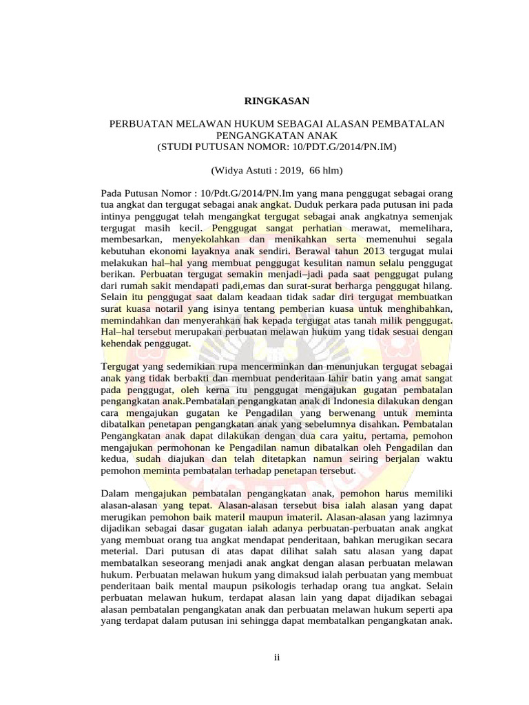 RINGKASAN | PDF