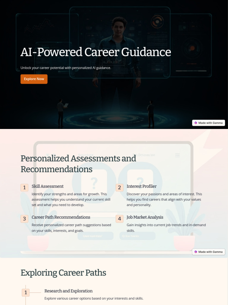 AI Powered Career Guidance | PDF | Mentorship | Résumé