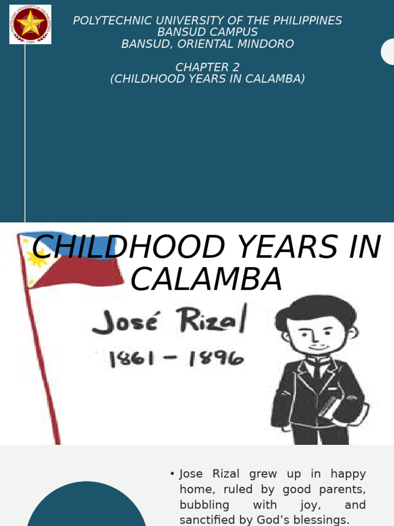 C2 Childhood Years in Calamba | PDF | Religion & Spirituality
