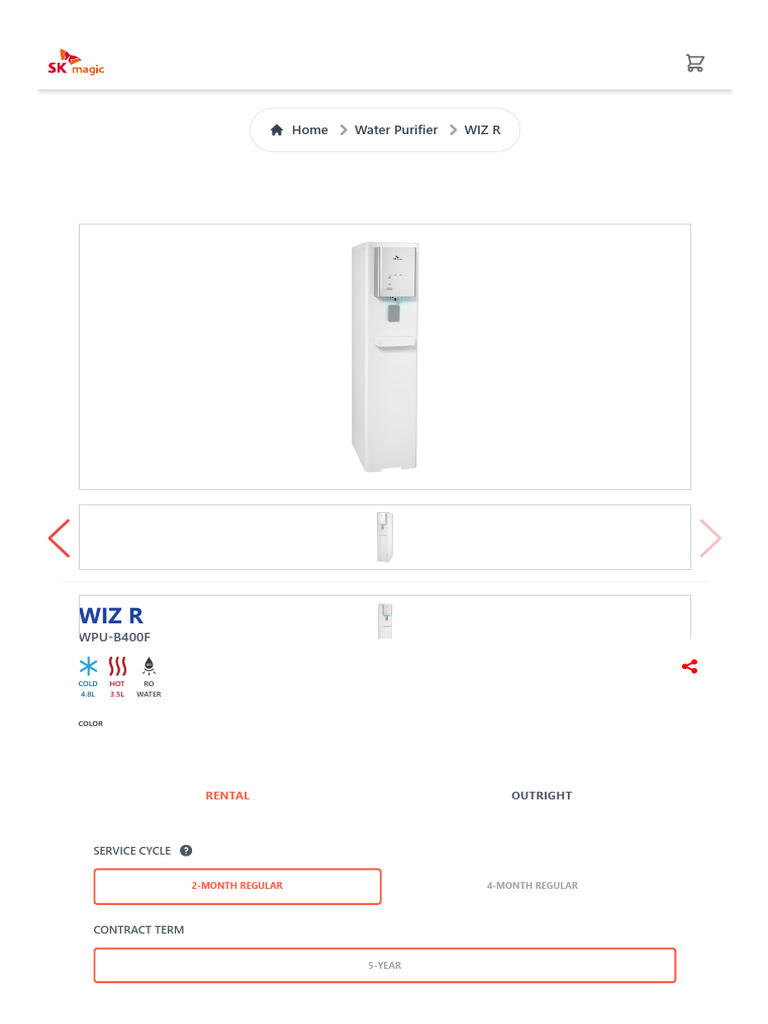 SK Magic Wiz R Water Purifier - Advanced RO Filtration Technology ...