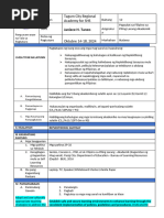 LESSON EXEMPLAR Bionote Piling Larang Akademiko | PDF
