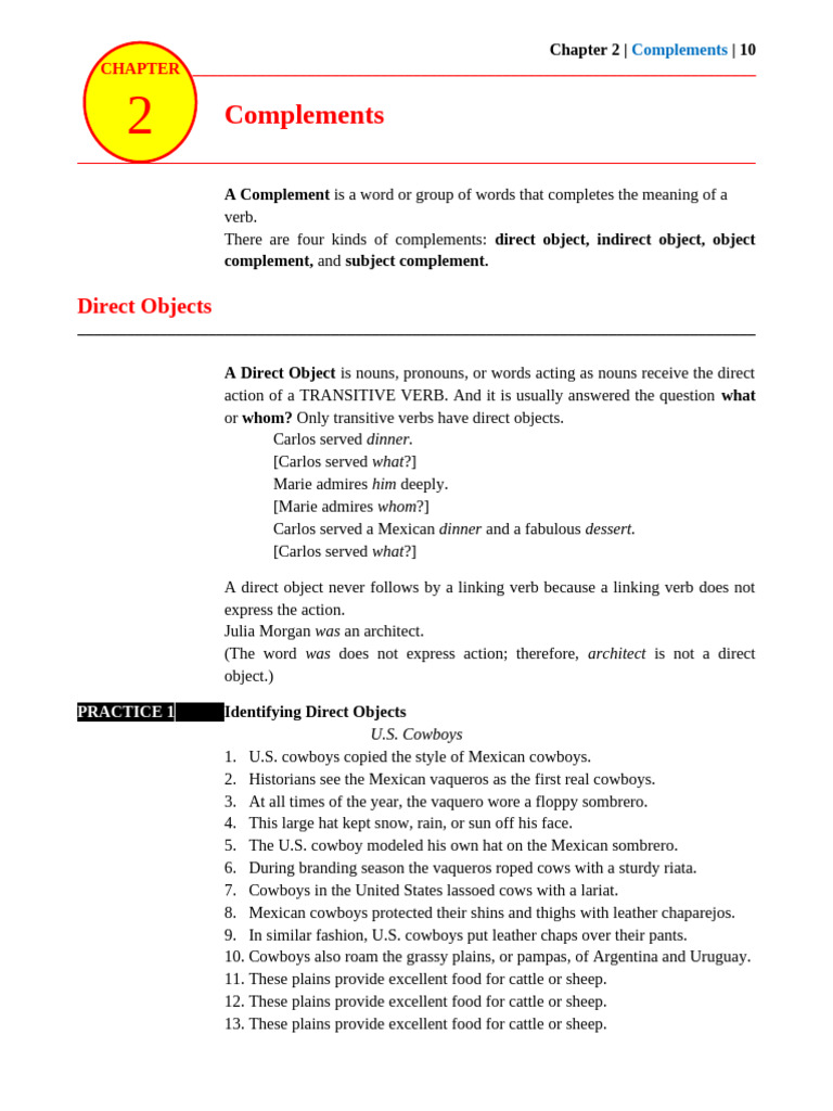 Plement | PDF | Verb | Subject (Grammar)